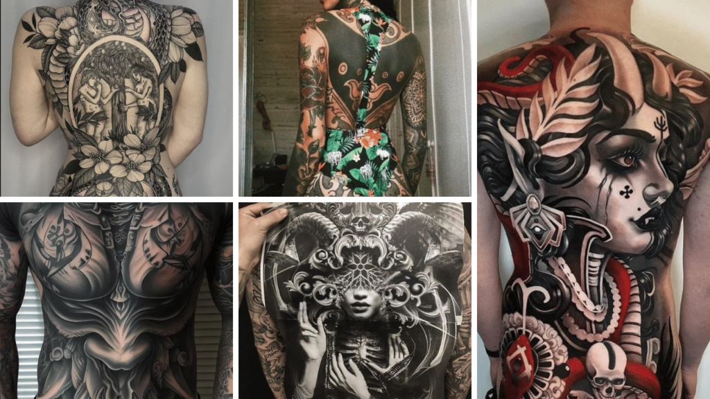 80+Full Body Tattoo Designs – FashionHamesha